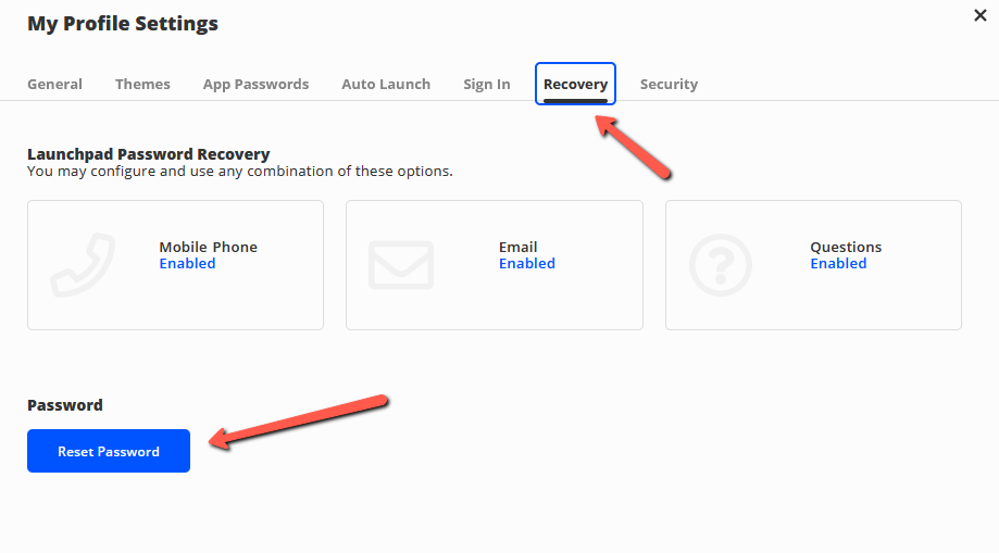 Password Reset in Classlink – BJSD93